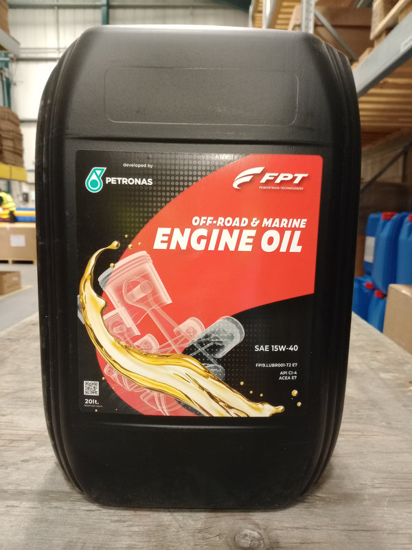 FPT INDUSTRIAL PETRONAS ENGINE OIL 15W-40 OFFROAD & MARINE 20L 71948R4 ...
