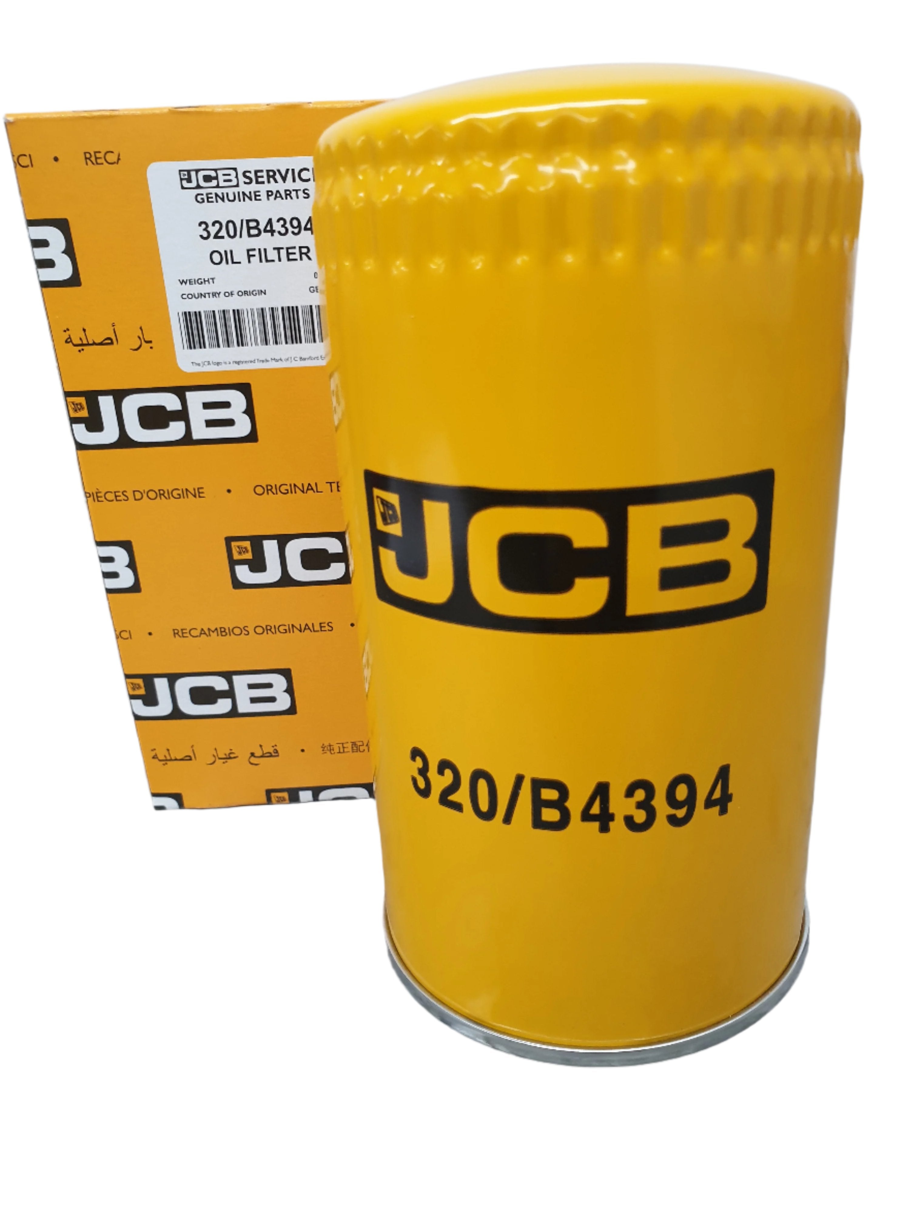 OIL FILTER GENUINE JCB POWER ENGINE OIL FILTER 320/B4394 – Mitchell Webshop